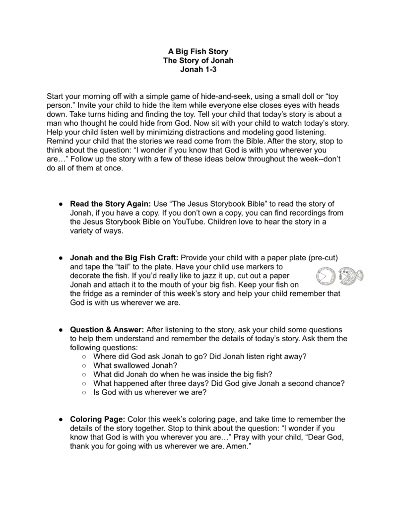 Story Time in the Old Testament Archives - Cross Park Church